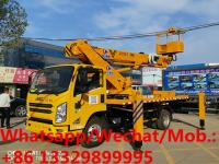 China HOT SALE! JMC brand 4*2 diesel telescopic aerial working platform truck, 21m hydraulic high altitude operation truck for sale