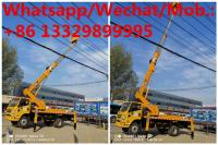 China HOT SALE! JMC brand 4*2 diesel telescopic aerial working platform truck, 21m hydraulic high altitude operation truck for sale