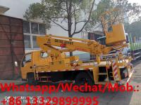 China HOT SALE! JMC brand 4*2 diesel telescopic aerial working platform truck, 21m hydraulic high altitude operation truck for sale