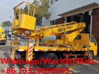 China HOT SALE! JMC brand 4*2 diesel telescopic aerial working platform truck, 21m hydraulic high altitude operation truck for sale
