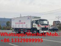 China HOT SALE!Customized SINO TRUK HOWO 160hp 35,000 day old chick transported van truck, baby birds van transported vehicle for sale