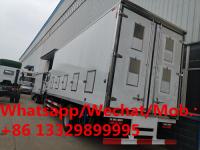 China Dongfeng D9 180hp Euro 4 5.8m day old chick transported truck for Phillipines, 40,000 baby birds transported van vehicle for sale