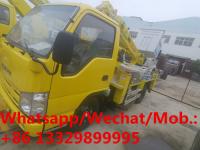 China High quality ISUZU 4*2 single row 16m telescopic high altitude operation truck for sale, hydraulic aerial working truck for sale