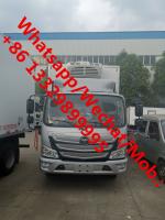 China customized new FOTON day old birds transported vehicle for sale, factory sale good price baby chick van truck for sale for sale