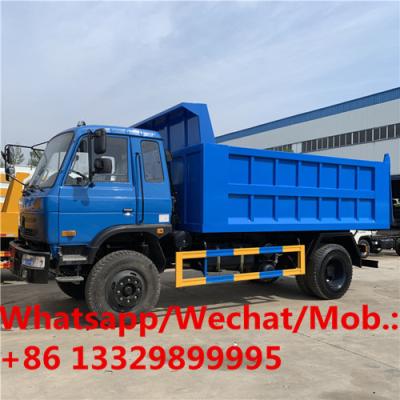 China customized dongfeng 4*2 6 wheels 170hp 8cbm tipper truck for sale, DUMP TRUCK for stones, coal, sand transportation for sale