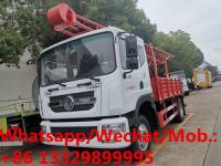 China Factory sale! new dongfeng 100m depth water well drilling rig on truck, best price cargo truck with water drilling rig for sale