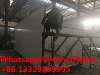 China China supplier of day old birds transported van truck for sale, cheaper live poultry refrigerated truck for baby chicks for sale