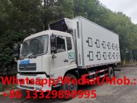 China HOT SALE! Customized dongfeng 6.4m day old birds van vehicle, Factory sale good price baby chick transported van truck for sale