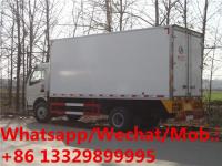China Customized RHD 5tons refrigerated truck for chicken meat transportation, factory sale best price cold van truck for sale for sale