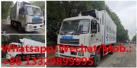 China new good price dongfeng 40,000 day old birds transported truck for sale, factory sale customized baby chick van vehicle for sale