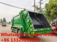 China Japan ISUZU 6-8cbm compression garbage truck, Customized ISUZU 5T Rear compactor garbage truck sale in Philippines for sale