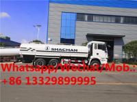 China HOT SALE! SHACMAN 20000 liters drinking water transport truck food grade stainless steel drinking water truck sale for sale