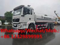 China HOT SALE! SHACMAN 20000 liters drinking water transport truck food grade stainless steel drinking water truck sale for sale
