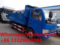 China HOT SALE!  customized RHD 3T-5T garbage dump truck for domestic wastes transportation, GOOD PRICE! 4T dump tipper truck for sale
