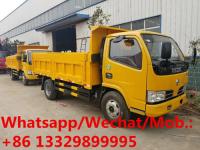 China Factory sale best price dongfeng 3T-5T dump tipper truck for wastes transportation, dump garbage truck for sale for sale
