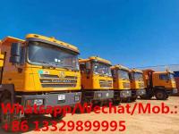 China SHACMAN brand 8*4 F3000 LHD 40tons dump tipper truck for ore/gravel/coal transportation, heavy duty dump tipper for sale for sale