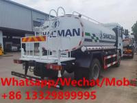 China Customized SHACMAN L3000 4*2 LHD 12CBM Water tanker truck for overseas clients, good price portable water tanker vehicle for sale