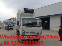 China HOT SALE! ISUZU refrigerated truck for pharmaceutical products transportation,good price Customized frozen van truck for sale