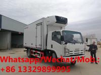 China HOT SALE! ISUZU refrigerated truck for pharmaceutical products transportation,good price Customized frozen van truck for sale