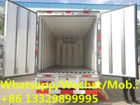 China HOT SALE! ISUZU refrigerated truck for pharmaceutical products transportation,good price Customized frozen van truck for sale