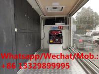 China Customized FOTON mini gasoline engine LED screen vehicle with double sides P5 LED screen for sale,mobile LED truck for sale