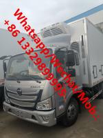 China FOTON AUMARK 4*2 LHD 141hp diesel day old chick transported truck for sale, Good price FOTON day old birds van truck for sale