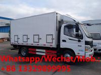 China Customized Chinamade FOTON 4*2 LHD/RHD diesel engine livestock poultry van truck for day old chick transportation for sale