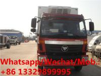 China Customized FOTON AUMARK 4*2 RHD 60,000 day old chicks transported truck for sale, new poultry baby birds van vehicle for sale