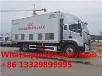 China Customized FOTON AUMARK 4*2 LHD 240hp diesel 6.7m day old chick transported truck for sale， 60000 day old birds truck for sale