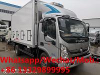 China customized FOTON AUMARK LHD 130hp 5.1m length 30,000 day old chick truck for sale, Baby birds transported vehicle for sale