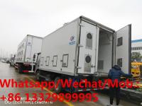 China customized FOTON AUMARK LHD 130hp 5.1m length 30,000 day old chick truck for sale, Baby birds transported vehicle for sale