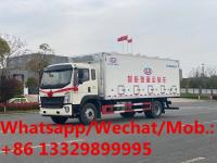 China customized HOWO 4*2 RHD 5.4m length day old birds transported truck for sale, HOT SALE! poultry baby chick van vehicle for sale
