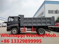 China customized new SINO TRUK HOWO 4*2 LHD 266hp 10ton capacity howo dump truck for Ghana, 19cbm dump tipper vehicle for sale for sale