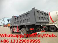 China customized new SINO TRUK HOWO 4*2 LHD 266hp 10ton capacity howo dump truck for Ghana, 19cbm dump tipper vehicle for sale for sale