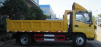 China Customized FOTON LHD 4tons dump tipper truck for sale, Factory sale good price Tipper vehicle for sand transportation for sale