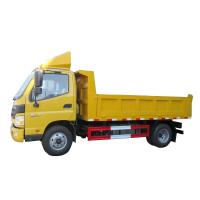 China Customized FOTON LHD 4tons dump tipper truck for sale, Factory sale good price Tipper vehicle for sand transportation for sale