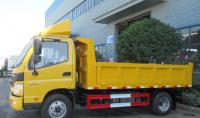 China Customized FOTON LHD 4tons dump tipper truck for sale, Factory sale good price Tipper vehicle for sand transportation for sale