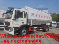 China Customized SINO TRUK HOWO 4*2 LHD 180hp diesel 10T farm-oriented bulk feed transported vehicle for Philippines for sale for sale