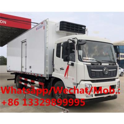 China dongfeng tianjin 4*2 LHD 10-15 tons Refrigerator Van Truck, new DONGFENG LHD/RHD 4*2 Refrigerated Box Truck Freezer for sale
