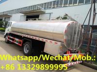 China Factory sale best price HOWO RHD/LHD 10CBM stainless steel milk tanker truck, customized HOWO liquid food tanker truck for sale
