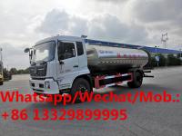 China NEW DESIGNED DONGFENG TIANJIN 210hp diesel 12cbm milk tanker truck for sale, foodgrade liquid food tanker vehicle for sale