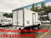 China 2021s best seller- FOTON XIANGLIN M2 gasoline refrigerated truck for sale, mini gasoline new refrigerated van vehicle for sale