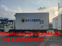 China HOT SALE! Factory sale good price HOWO refrigerated truck, HOWO 120hp diesel 3T-4T refrigerator van truck for sale for sale