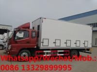 China Customized FOTON AUMARK 4*2 LHD 5.1m length 35,000 day old chick transported truck for sale,baby birds van truck for sale