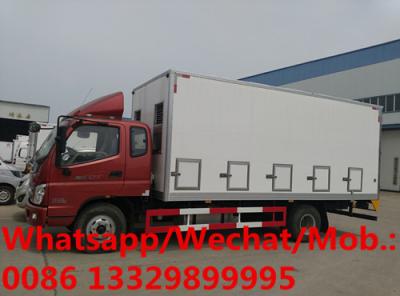 China Customized FOTON AUMARK 4*2 LHD 5.1m length 35,000 day old chick transported truck for sale,baby birds van truck for sale