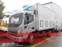 China NEW best price FOTON AUMARK 4*2 RHD 5.1m length 35,000 day old birds transported truck for sale, baby chick van vehicle for sale