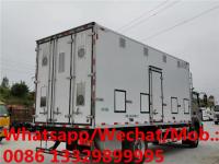 China Customized FOTON AUMARK 4*2 RHD 220hp diesel 50,00-60,000 day old chick transported truck for sale, baby chick van truck for sale