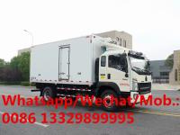 China customized SINO TRUK HOWO 4*2 LHD 7T refrigerated truck for sale, Cheaper price new HOWO reefer van vehicle for sale for sale
