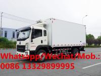 China customized SINO TRUK HOWO 4*2 LHD 7T refrigerated truck for sale, Cheaper price new HOWO reefer van vehicle for sale for sale