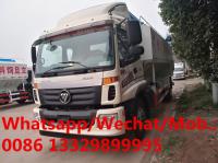 China Customized FOTON AUMARK 4*2 LHD 240hp Euro 2 10T farm-oriented and livestock feed pellet transported truck for sale for sale
